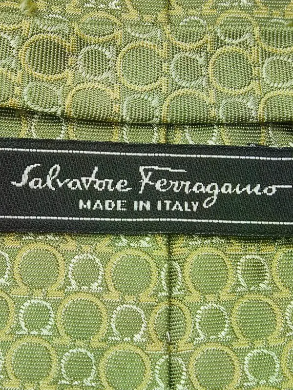 FERRAGAMO Gancini Motif Tie