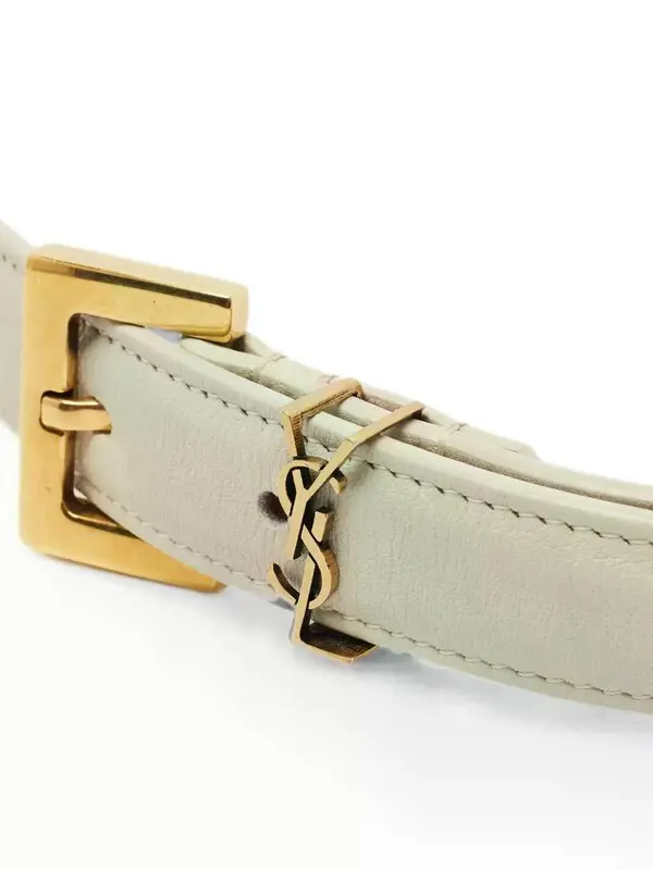 Saint Laurent Cassandre Buckle Belt