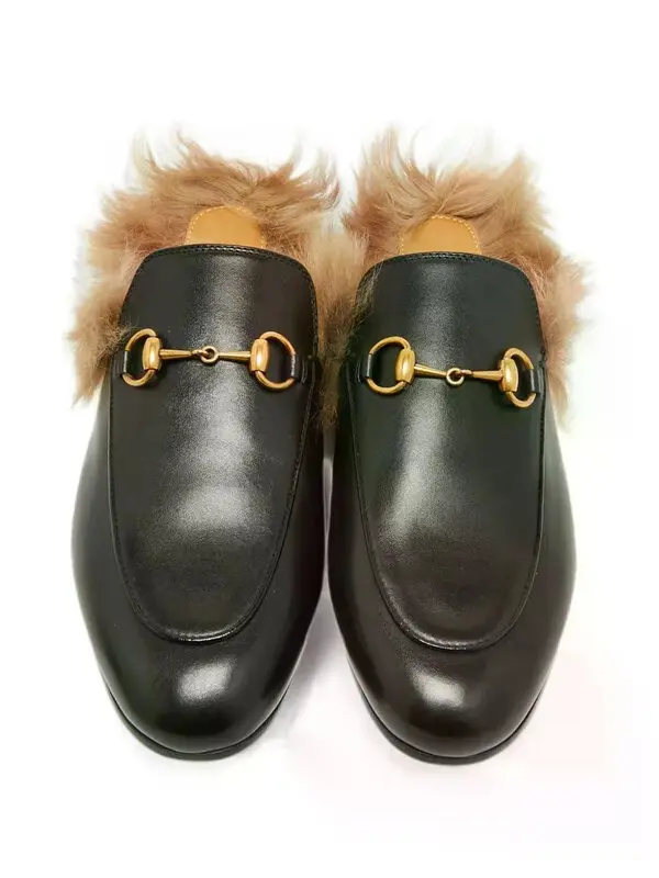 Gucci Princetown Horsebit Flat Mules