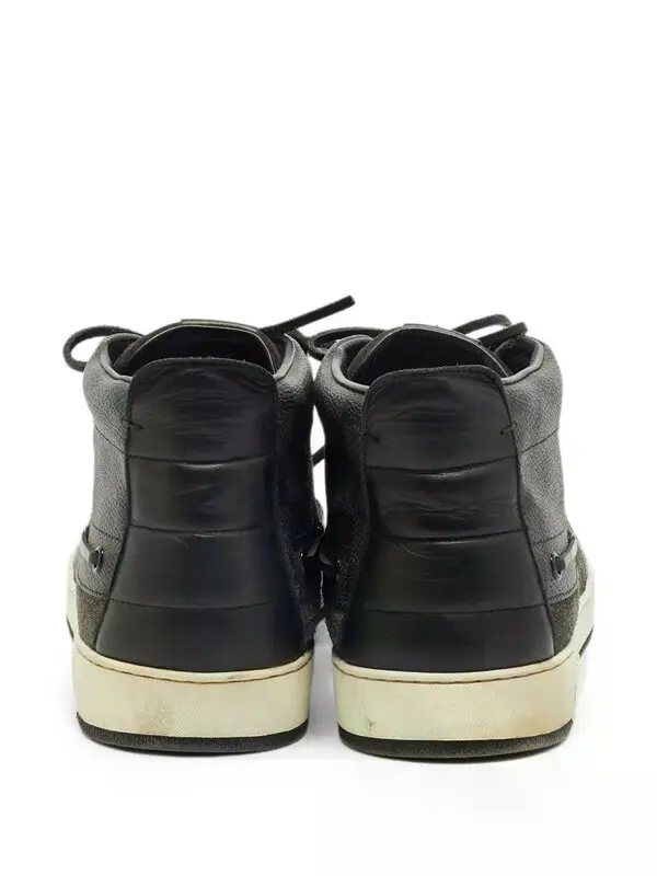 LOUIS VUITTON Damier Graphite High-top Sneakers