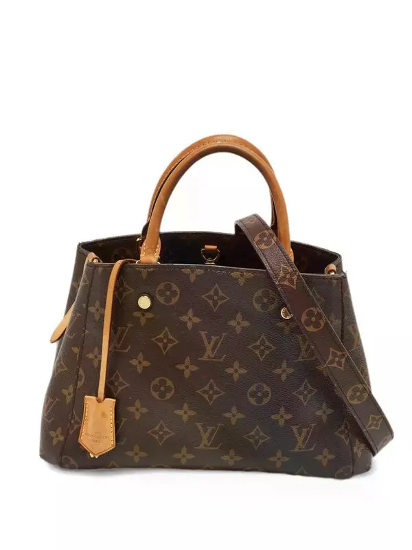 LOUIS VUITTON Montaigne Bb Monogram Tote Bag