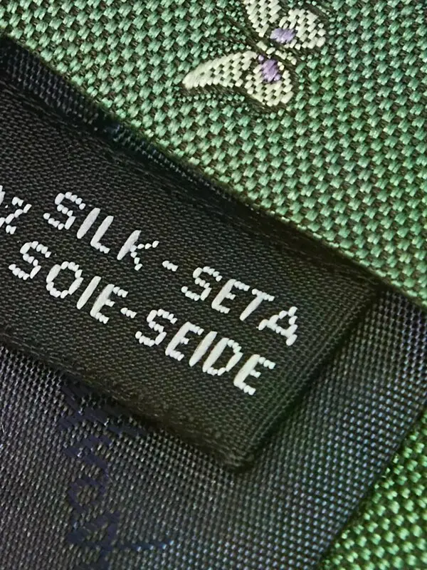 FERRAGAMO Butterfly-jacquard Tie