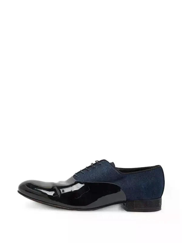 LOUIS VUITTON Ballroom Patent Leather Oxford Shoes