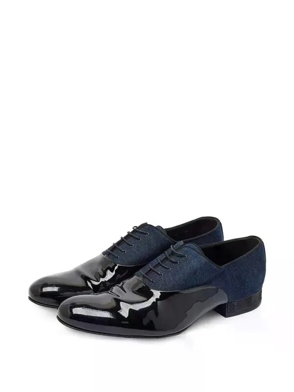 LOUIS VUITTON Ballroom Patent Leather Oxford Shoes