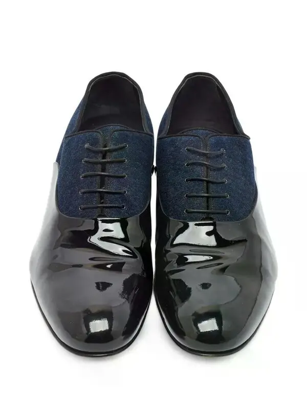 LOUIS VUITTON Ballroom Patent Leather Oxford Shoes
