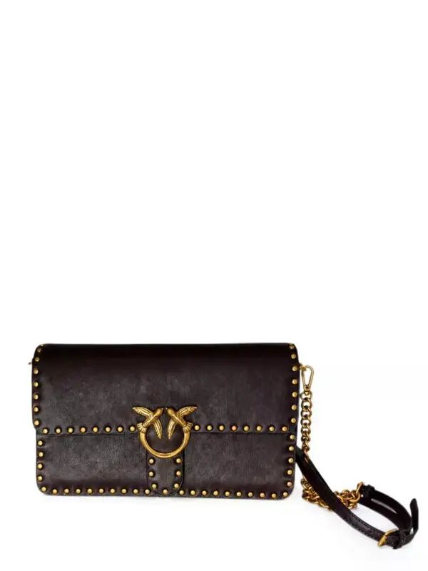 Pinko Love One Stud-embellished Crossbody Bag