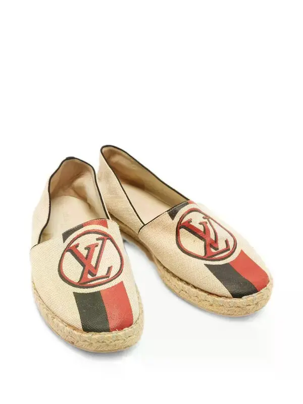 LOUIS VUITTON Logo-print Espadrilles