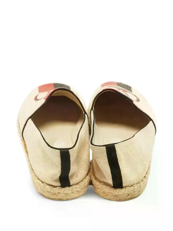 LOUIS VUITTON Logo-print Espadrilles