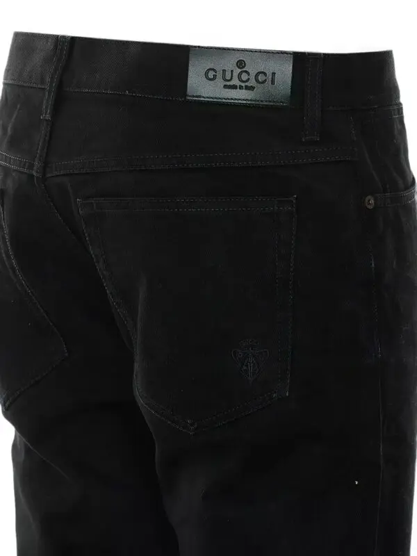 Gucci Logo-patch Jeans