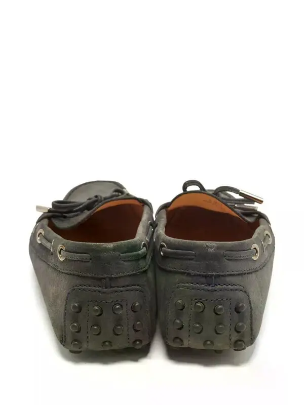 TOD'S Gommino Nubuck Loafers - Blue
