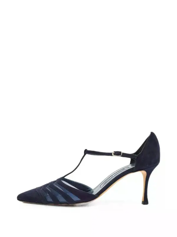 Manolo Blahnik Jane Heeled Pumps