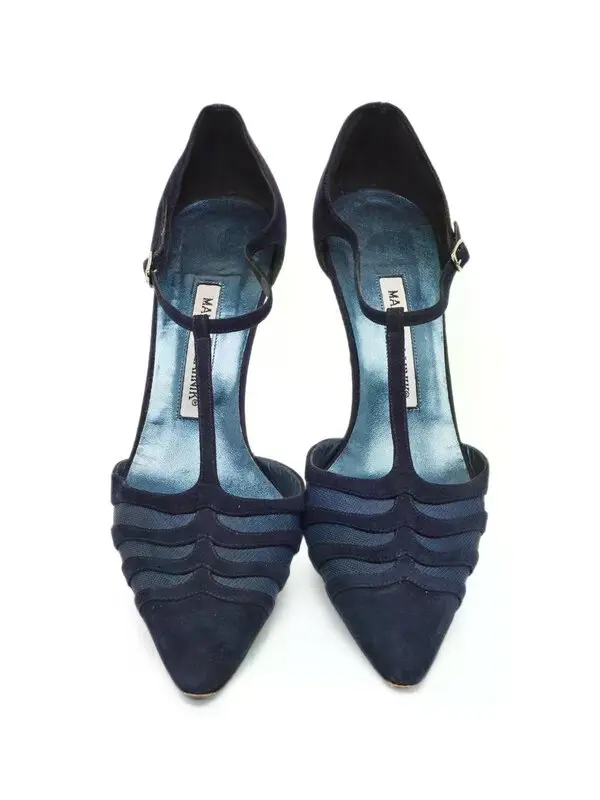 Manolo Blahnik Jane Heeled Pumps