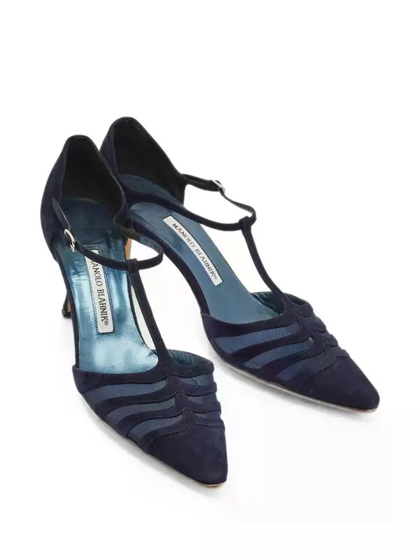 Manolo Blahnik Jane Heeled Pumps