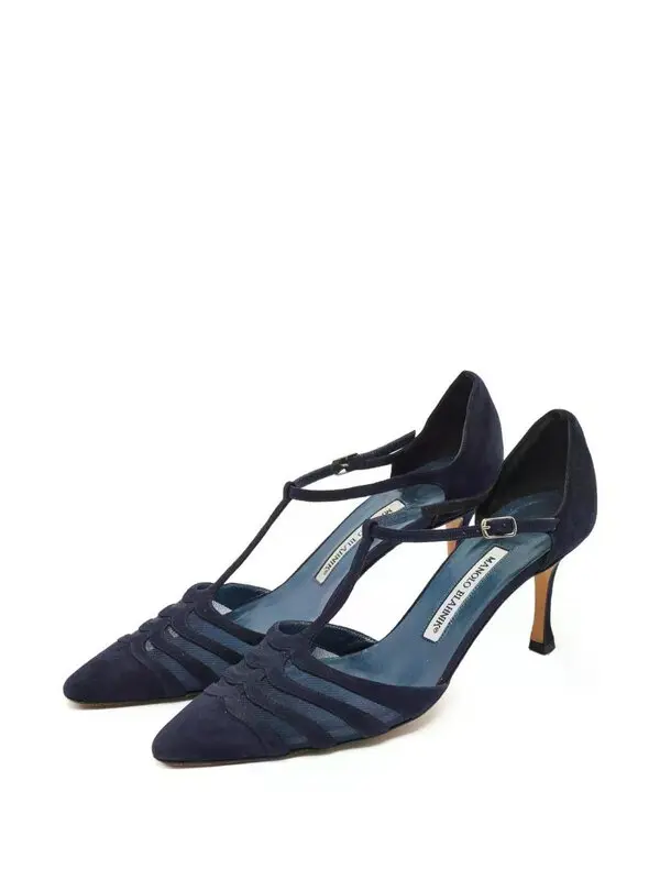 Manolo Blahnik Jane Heeled Pumps