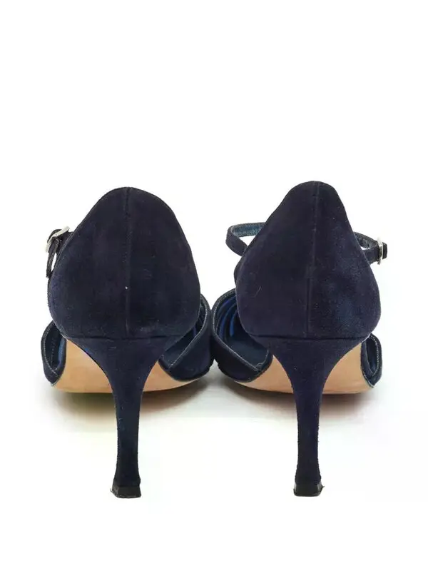 Manolo Blahnik Jane Heeled Pumps