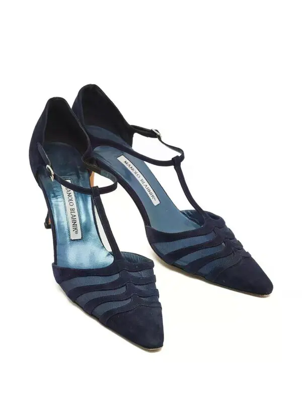 Manolo Blahnik Jane Heeled Pumps
