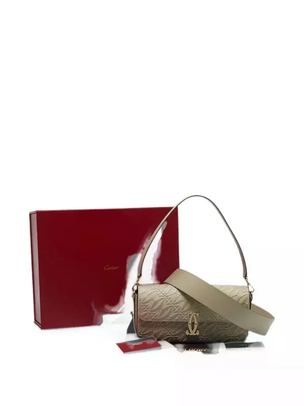 Cartier C De Monogram Shoulder Bag