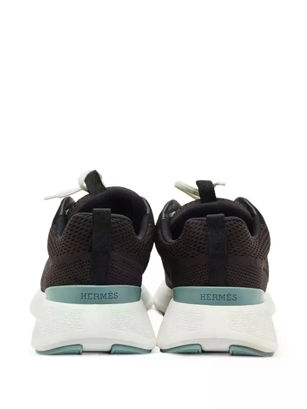 Hermès Low-top Sneakers With Chunky Rubber Sole