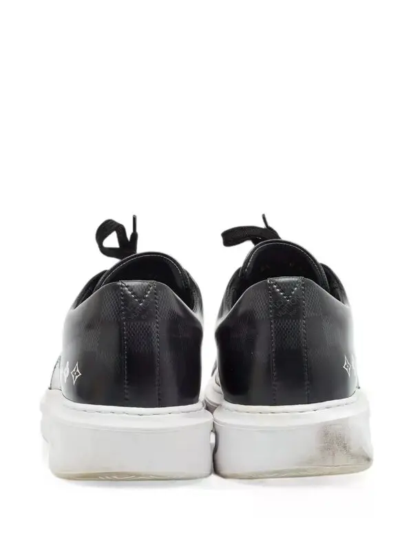 LOUIS VUITTON Beverly Hills Leather Sneakers