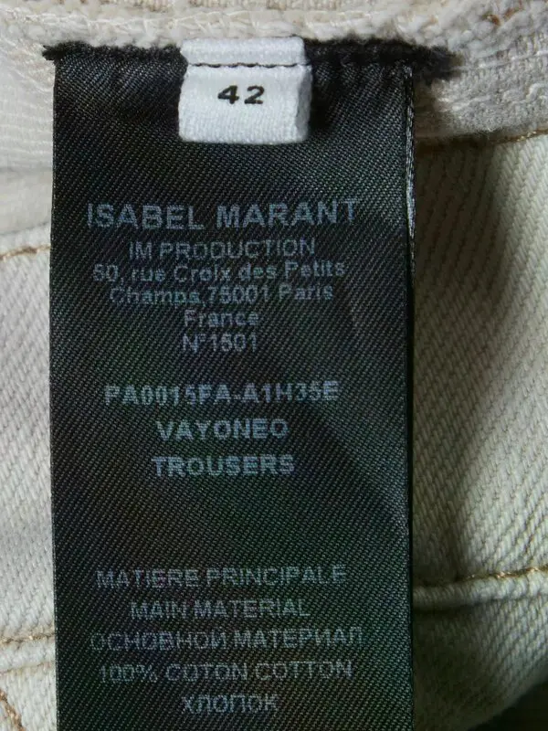 MARANT ETOILE Vayoneo Straight-leg Jeans