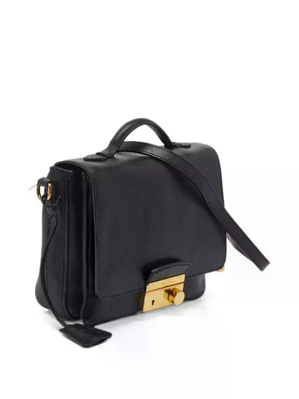 Prada Saffiano Top Handle Mini Bag