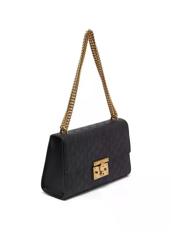 Gucci Padlock Gg Guccissima Leather Shoulder Bag