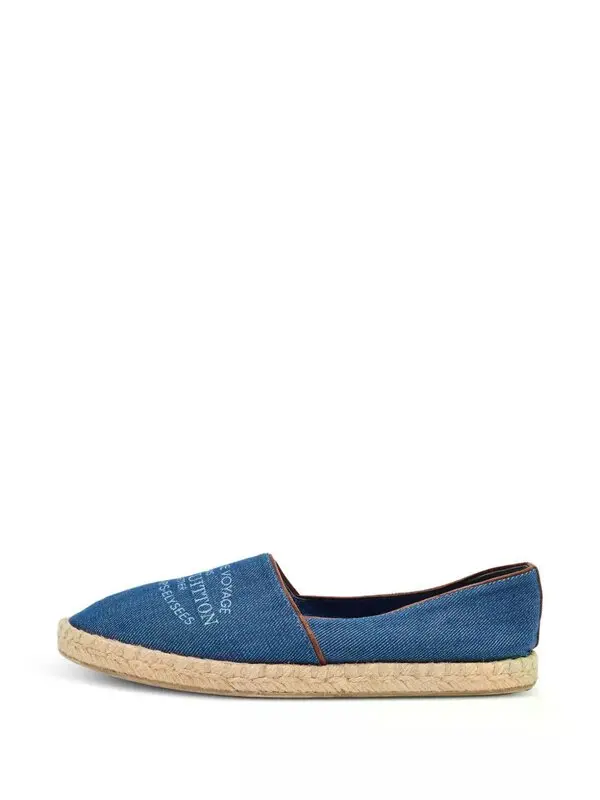 LOUIS VUITTON Articles De Voyage Flat Espadrilles - Blue