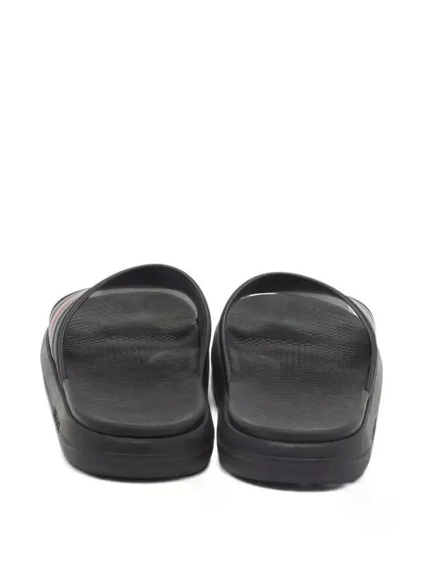 Gucci Web-stripes Flat Slides