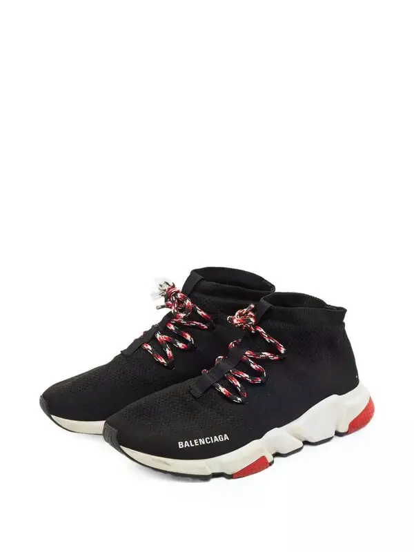 Balenciaga Speed Lace-up Sneakers - Black
