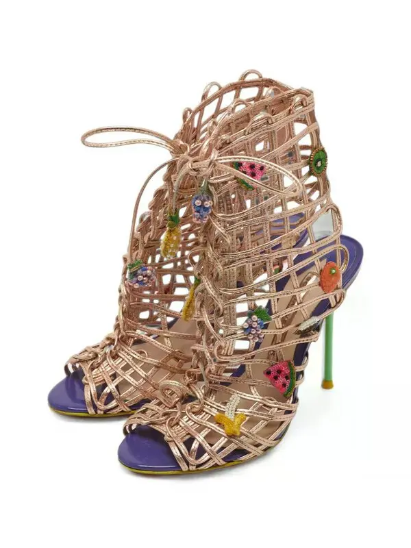 SOPHIA WEBSTER Riko Ankle-strap Sandals