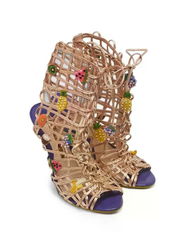 SOPHIA WEBSTER Riko Ankle-strap Sandals