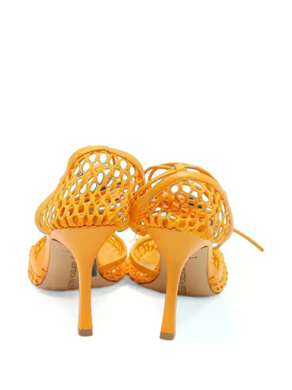 Bottega Veneta Stretch Square-toe Sandals