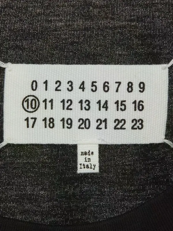 MAISON MARGIELA Punched-hole Oversized T-shirt
