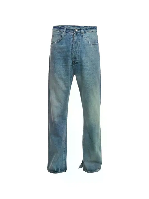 MAISON MARGIELA Distressed Wide-leg Jeans