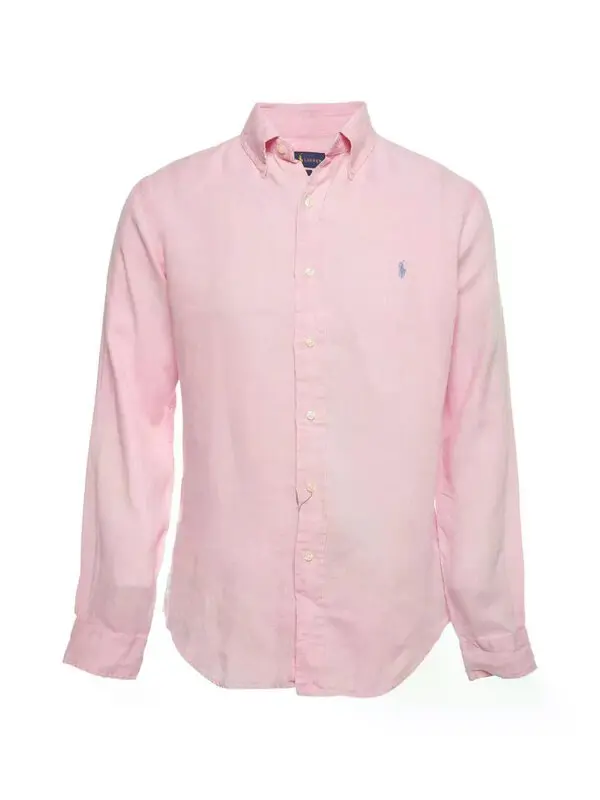 Ralph Lauren Embroidered-logo Button-down Shirt