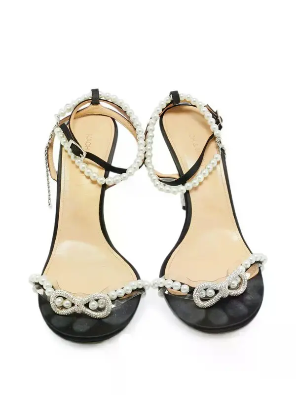 Mach & Mach Star Faux Pearl Sandals