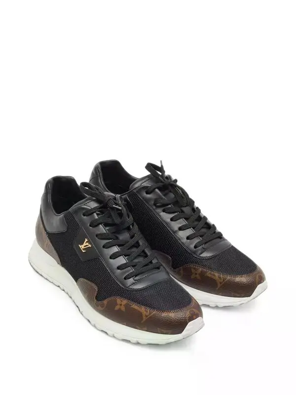 LOUIS VUITTON Run Away Monogram-panel Low-top Sneakers