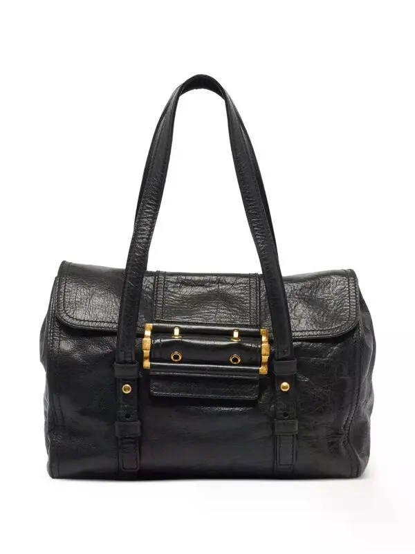 Givenchy Buckle-flap Shoulder Bag - Black