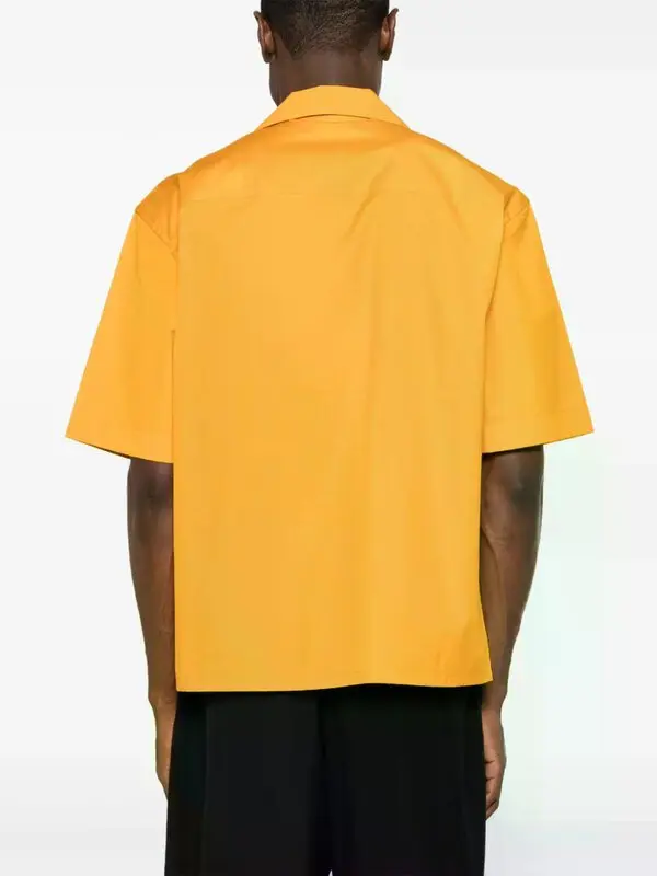 Marni Logo-print Poplin Shirt