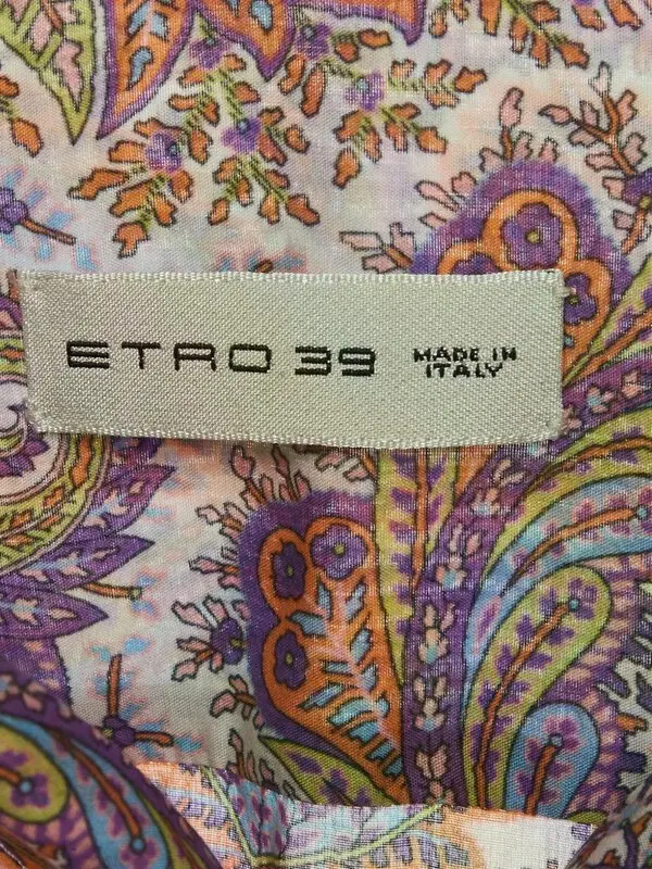 Etro Paisley Print Shirt