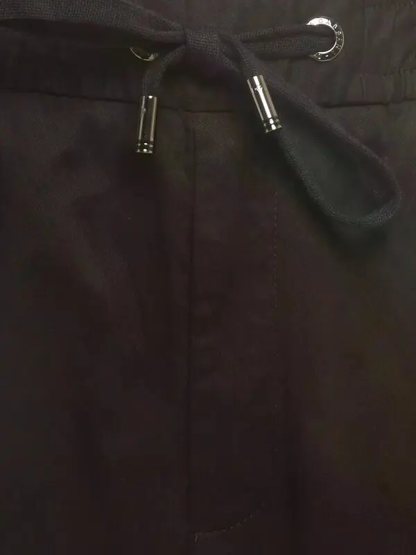 Dolce & Gabbana Logo-plaque Drawstring Trousers