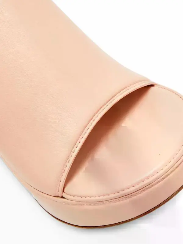 Bottega Veneta Lagoon Bubble Platform Sandals