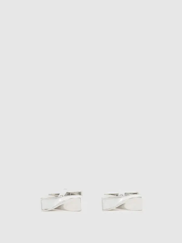 REISS Carrick & Twisted Bar Cufflinks