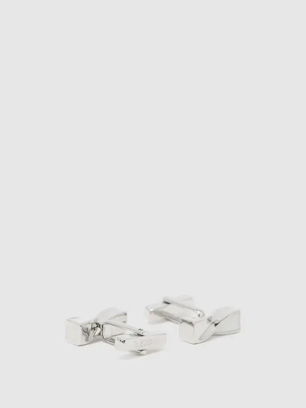 REISS Carrick & Twisted Bar Cufflinks
