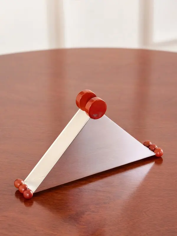 NATALIA CRIADO Plated And Stone Napkin Holder