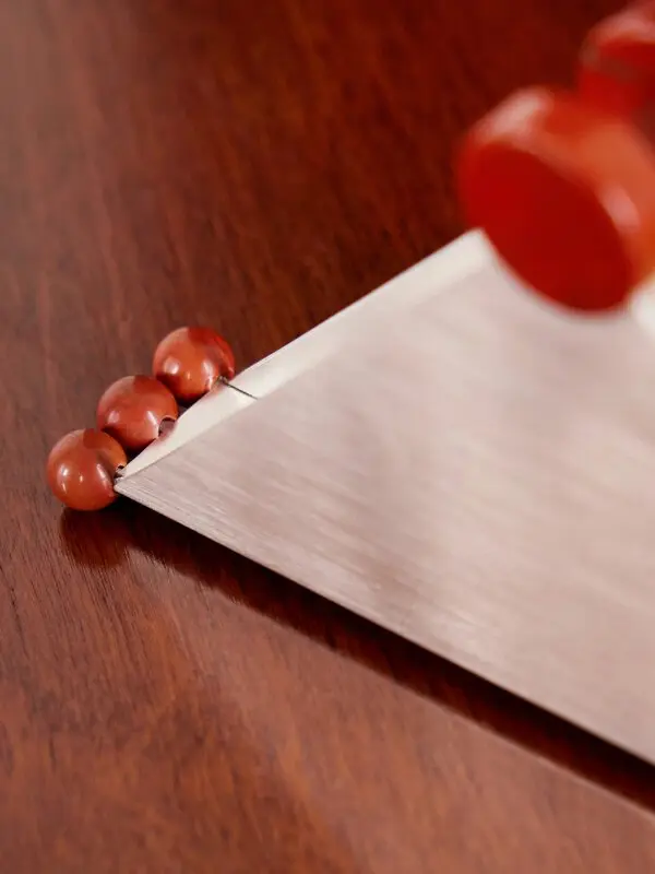 NATALIA CRIADO Plated And Stone Napkin Holder