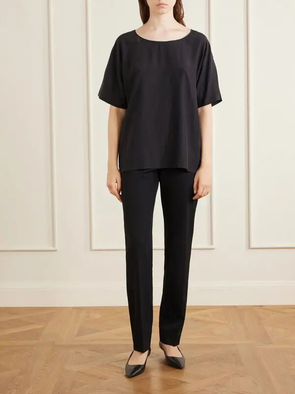 THE ROW Basso Silk Blouse