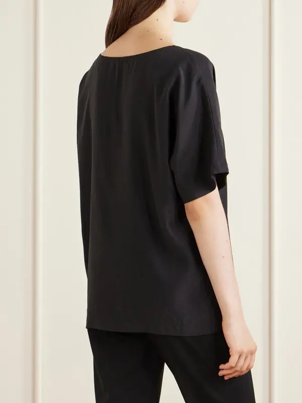 THE ROW Basso Silk Blouse
