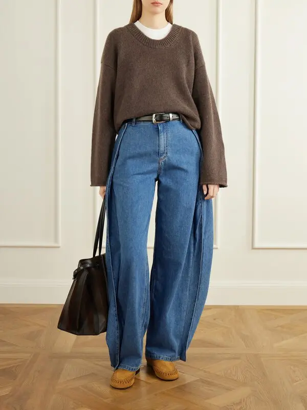 Proenza Schouler Whip Suede Loafers - Brown