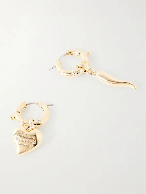 VIVIENNE WESTWOOD Della -plated Earrings